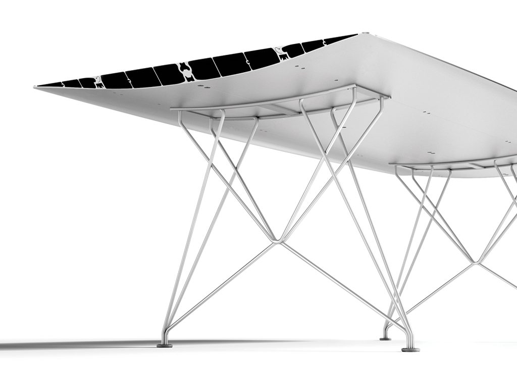 Table B – steel – Bonaldo Montréal