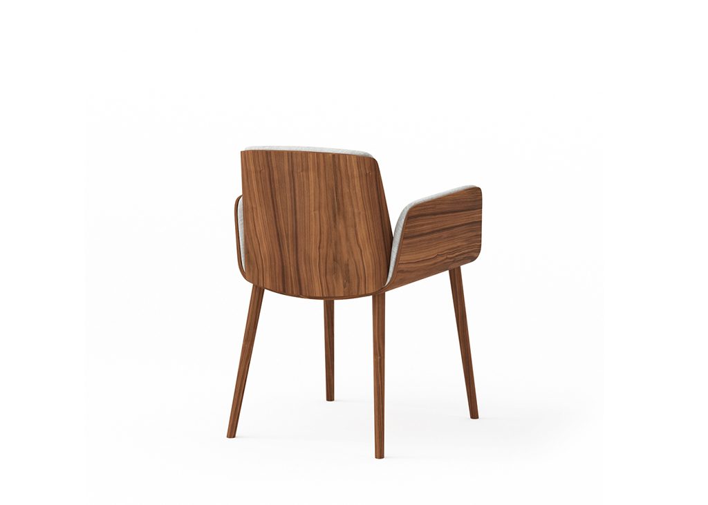 Hug Wooden Legs Chair – Bonaldo Montréal
