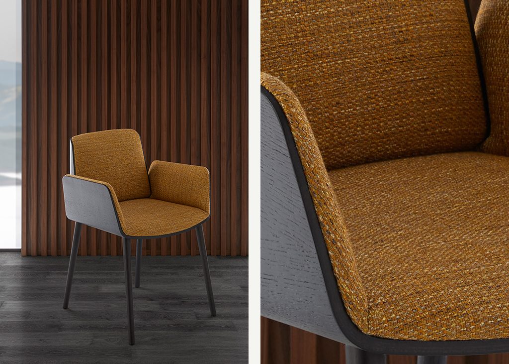 Hug Wooden Legs Chair – Bonaldo Montréal