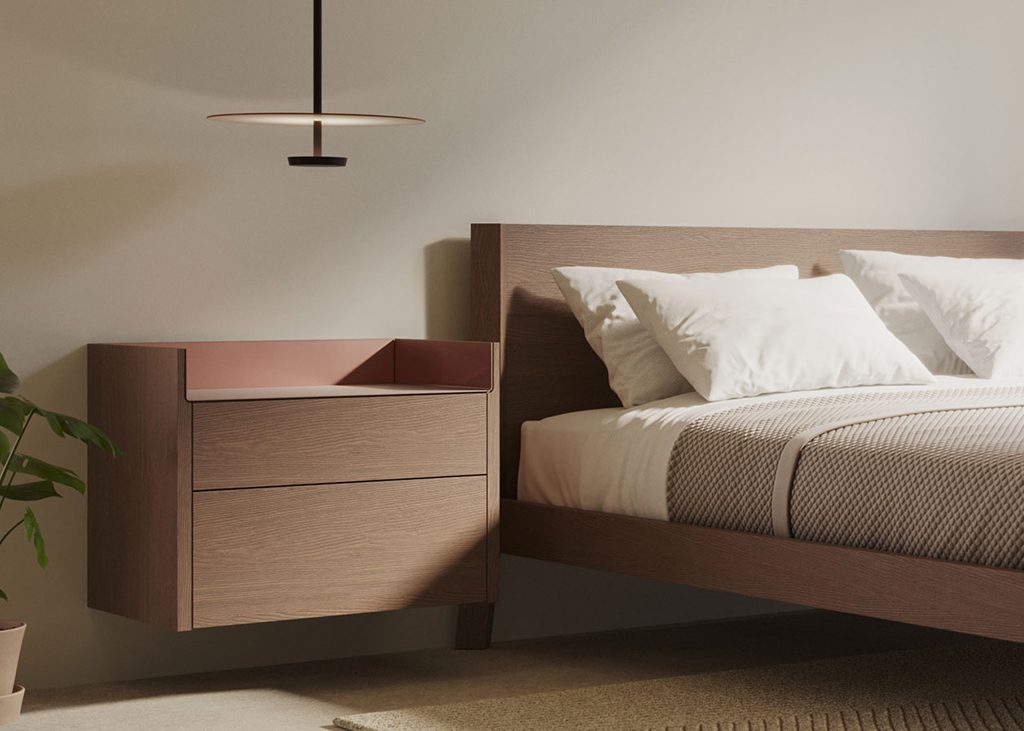 Stockholm Wall Bedside table – Bonaldo Montréal