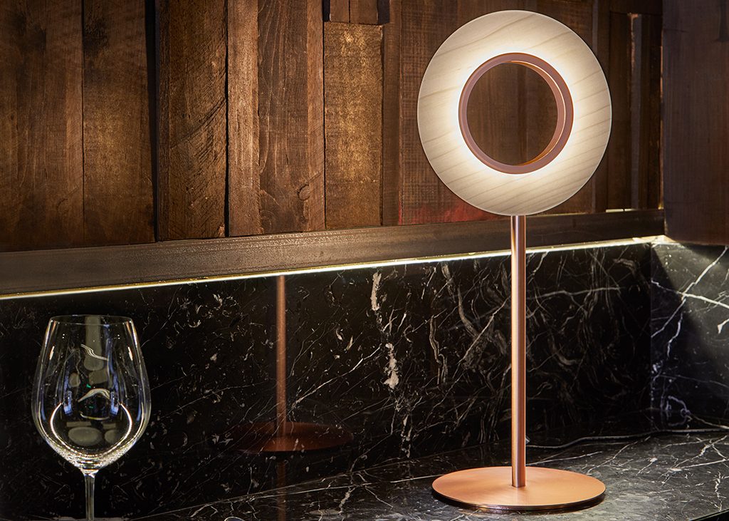 Lens Circular Table lamp – Bonaldo Montréal