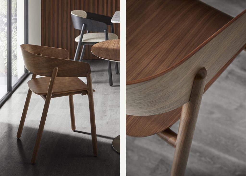 Mava Wood Chair – Bonaldo Montréal