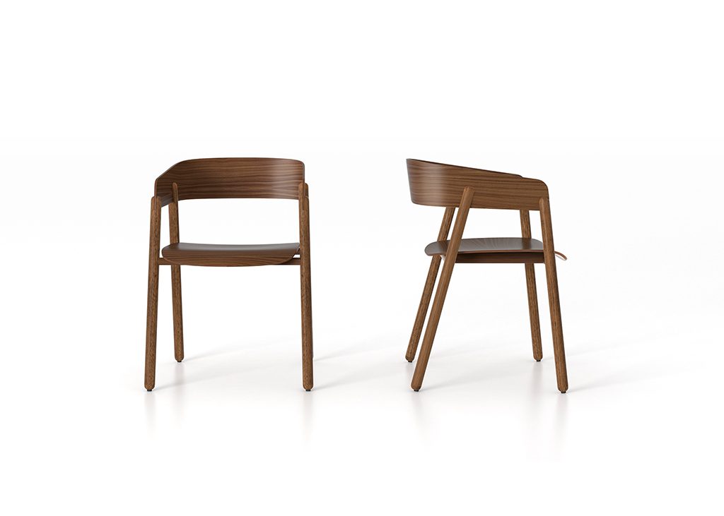 Mava Wood Chair – Bonaldo Montréal
