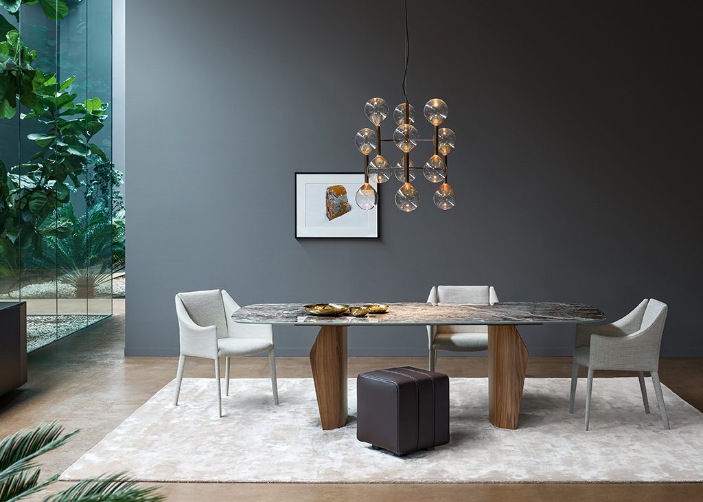 Flame Wood Table – Bonaldo Montréal