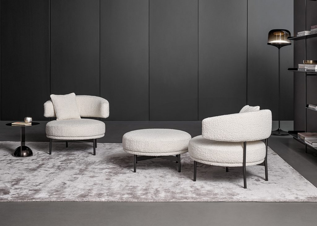 Neuilly lounge Armchair – Bonaldo Montréal