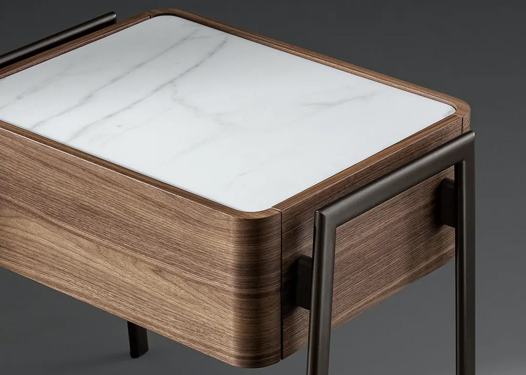 Partout Bedside table – Bonaldo Montréal